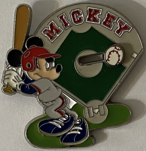 41672 - Mickey with Baseball - 12 Months of Magic Series - Disney Store ...