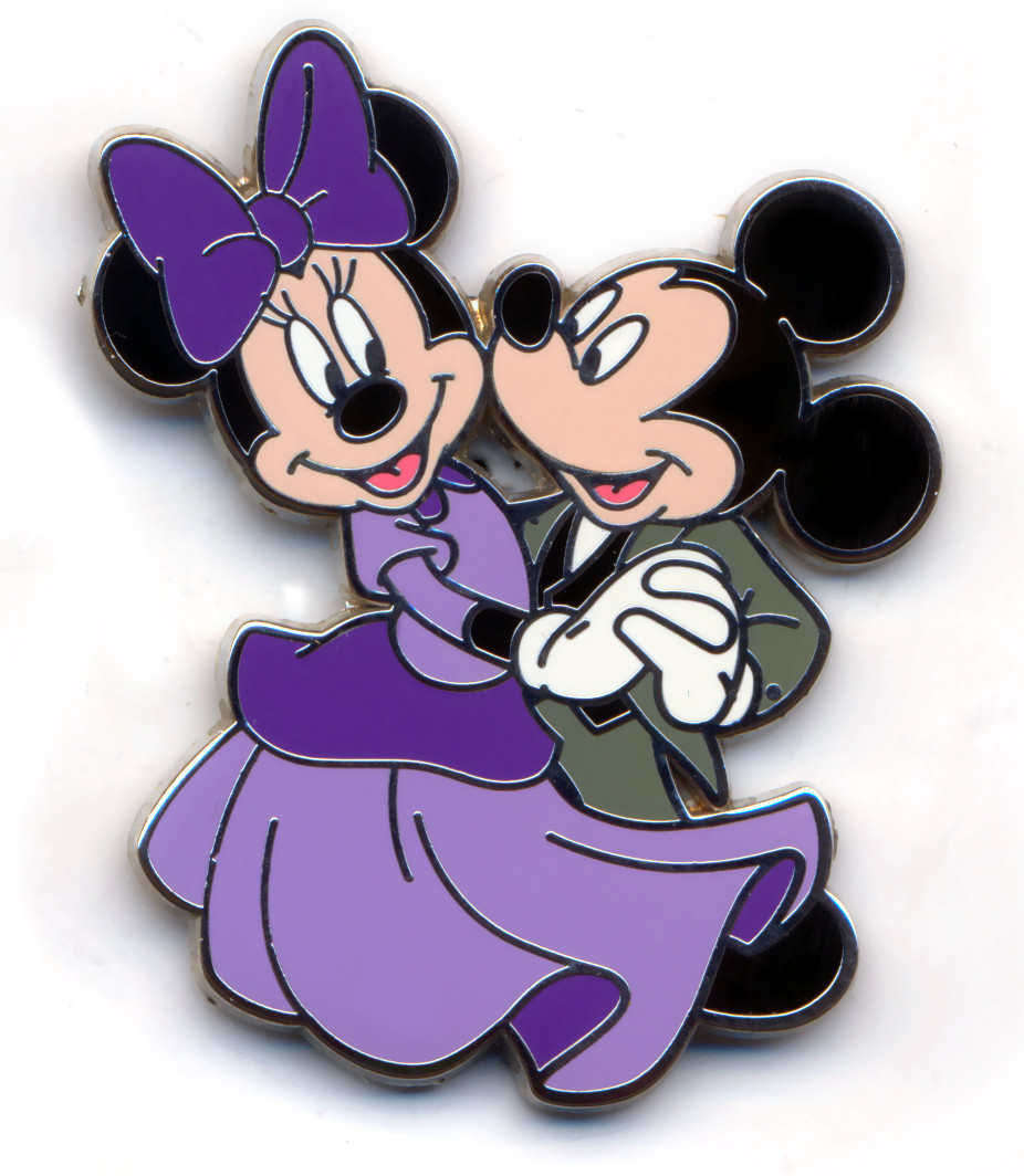 Mickey and Minnie Mouse as Ballroom Dancers - The Haunted Mansion ...