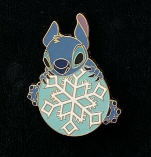 42132 - Stitch - Snowflake Series - Disney Store US Disney Pin