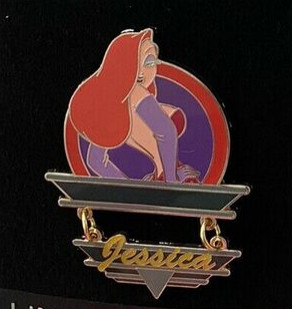 42335 - Jessica Rabbit - Character Logo Dangler Series - Disney Store ...
