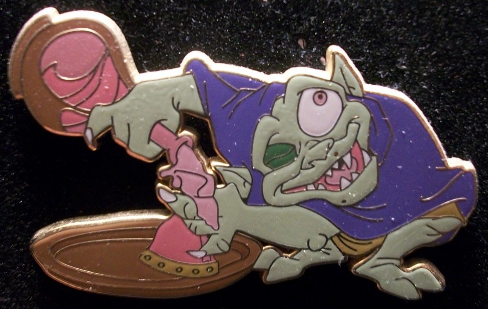 2570 - Creeper ONLY - The Black Cauldron 25th Anniversary Pin Set ...