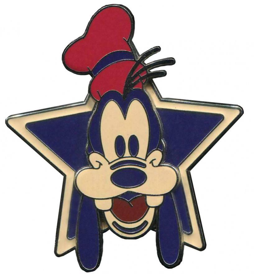 42204 - Goofy - Disney's American Stars - Walt Disney World Disney Pin