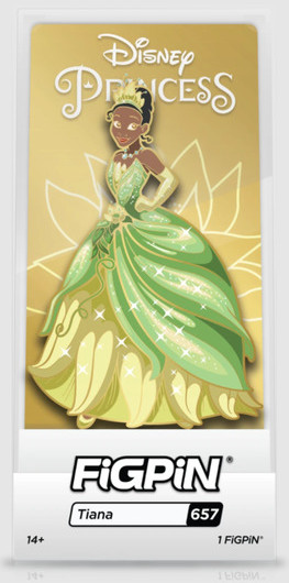 42398 Tiana 657 2021 Disney Princesses Deluxe Box Set Figpin 2277