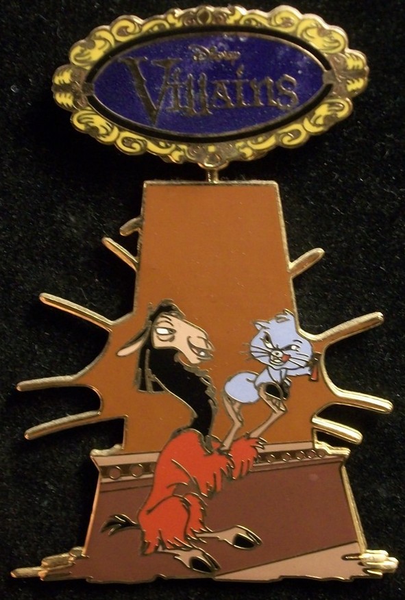 Yzma and Emperor Kuzco - Villains Spinners | Pin & Pop