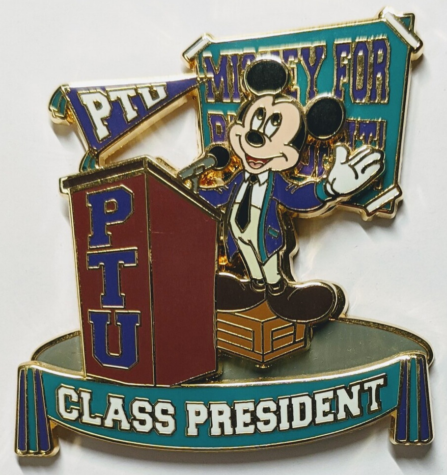 42586 - Mickey for President - Pin Trading University - Walt Disney ...