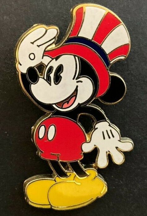 18742 - Patriotic Mickey Salute Only - Disney's Americana Deluxe ...