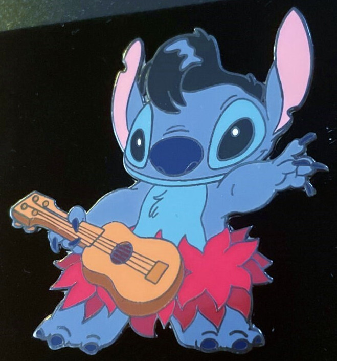 42985 - Hula Elvis Stitch - Lilo & Stitch - Disney Auctions Disney Pin