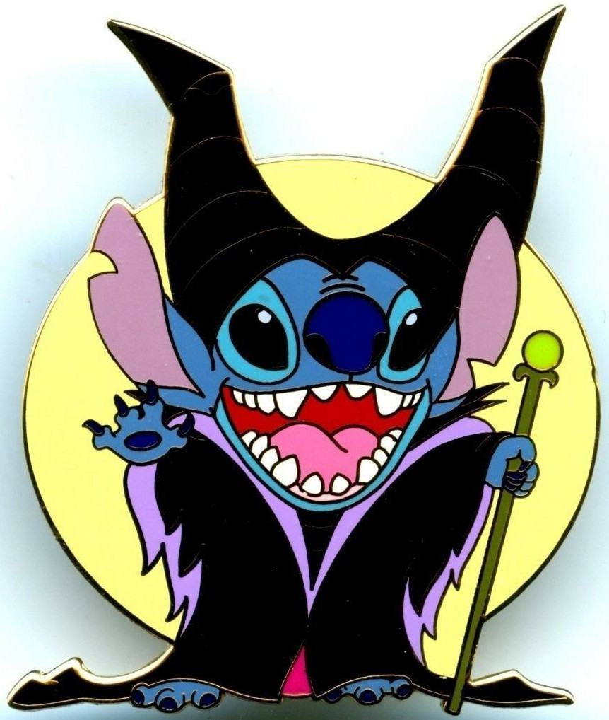 43120 - Stitch as Maleficent - Lilo & Stitch - Disney Auctions Disney Pin