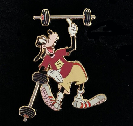 43045 - Weightlifting - Goofy Olympic Athlete Set - Disney Store US ...
