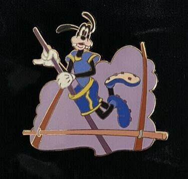 43046 - Pole Vault - Goofy Olympic Athlete Set - Disney Store US Disney Pin