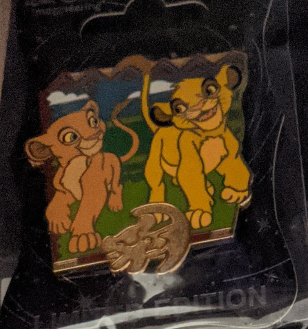 70301 - Simba & Nala - The Lion King 25th Anniversary - Walt Disney Imagineering Disney Pin