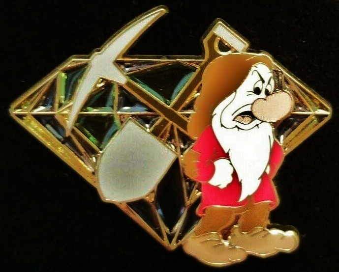 70993 - Grumpy with Diamond & Pick Axe/Shovel - Characters with Icon ...