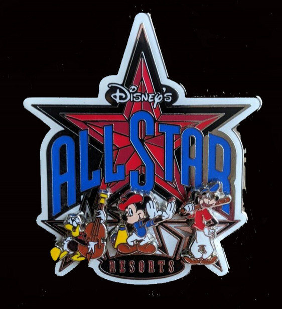 43673 - Mickey, Donald & Goofy - Logo - Disney's All-Star Resorts ...