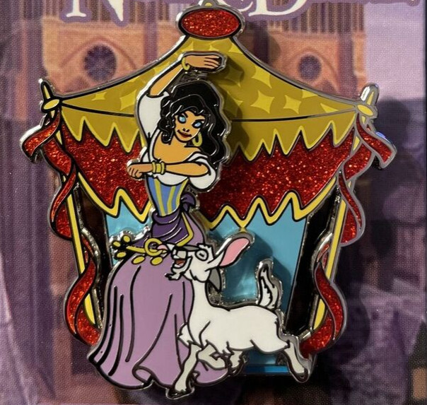43813 - Esmeralda and Djali Dancing - The Hunchback of Notre Dame 25th ...