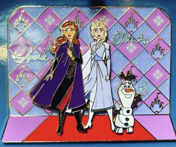 43697 - Elsa and Anna Jumbo - Pin Trading Fun Day 2021 - Shanghai ...