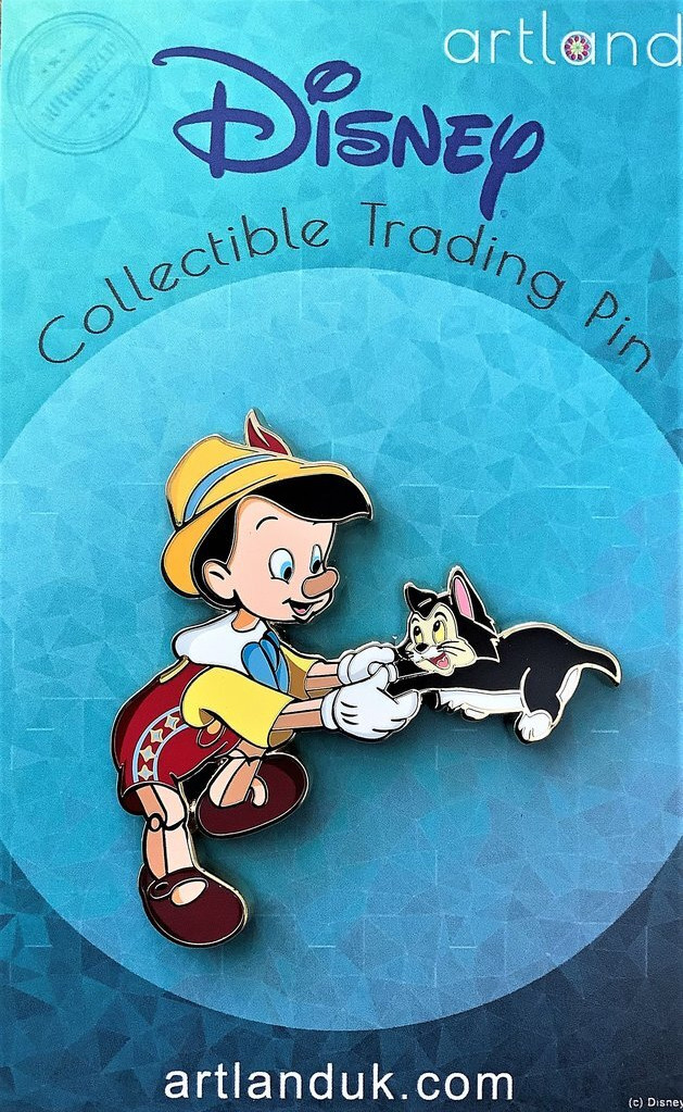43675 - Pinocchio and Figaro - Artland - Pinocchio - Artland / ACME Disney Pin