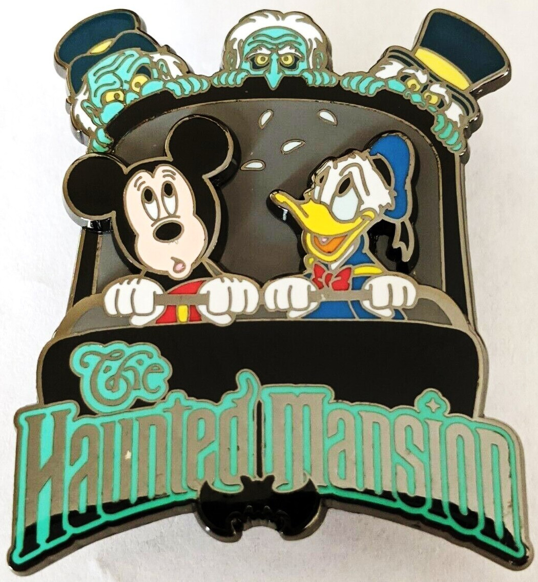 6410 - Mickey and Donald Duck in Doombuggy with Hitchhiking Ghosts ...