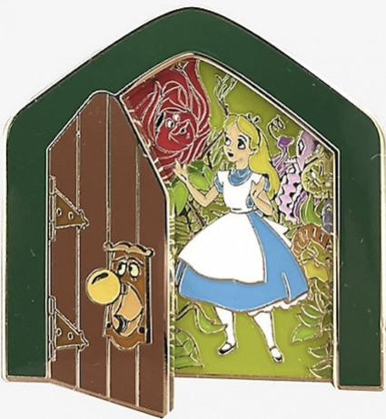 44004 - Alice in Wonderland Door Scene - Boxlunch - Disney - Misc ...