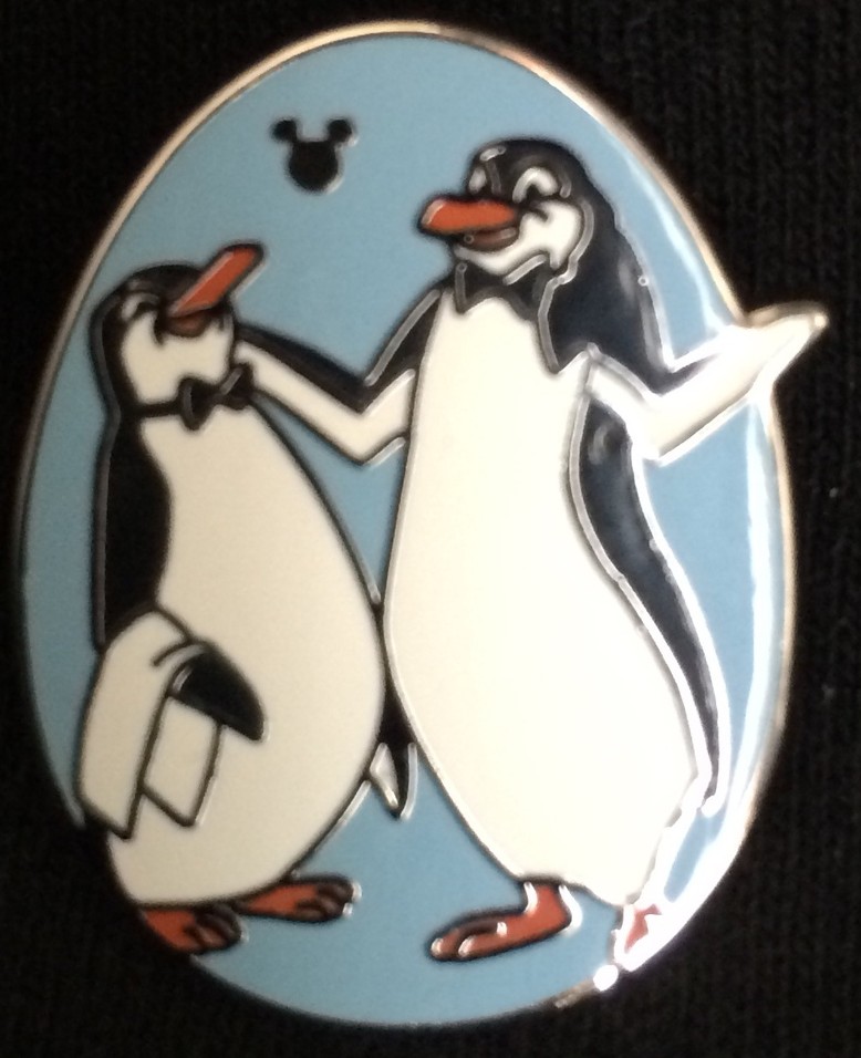 2054 - Penguins - 2014 Hidden Mickey - Disney Birds - Walt Disney World ...