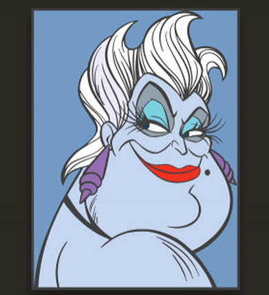 Ursula Disney Art