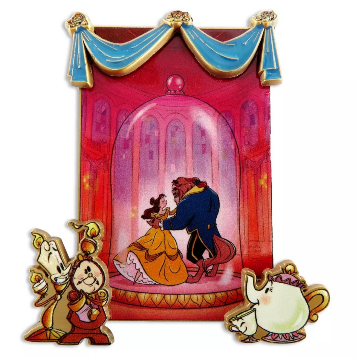 46550 - Belle and Beast - Beauty And The Beast 30th Anniversary Set ...