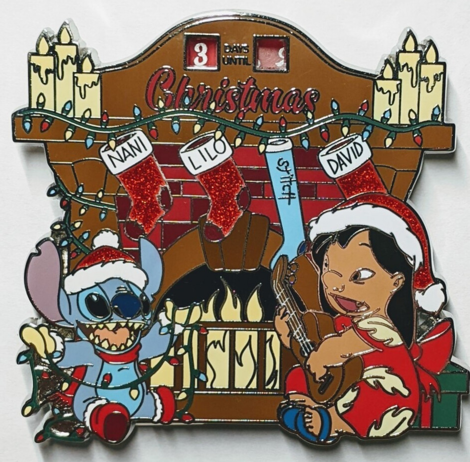 46239 - Lilo and Stitch Christmas Countdown - sitting in front of ...
