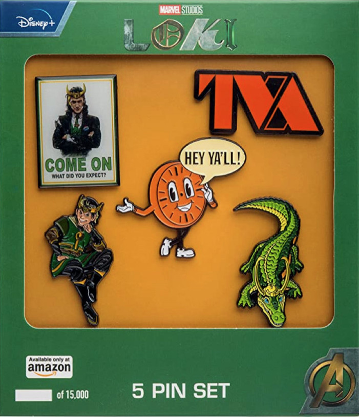 47919 - Loki Set - Marvel - Loki Set - Disney Licensed Disney Pin