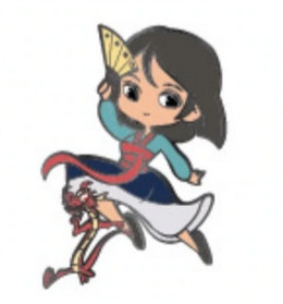 48078 - Mulan & Mushu - Kraken Trade - Chibi Princess Friends ...