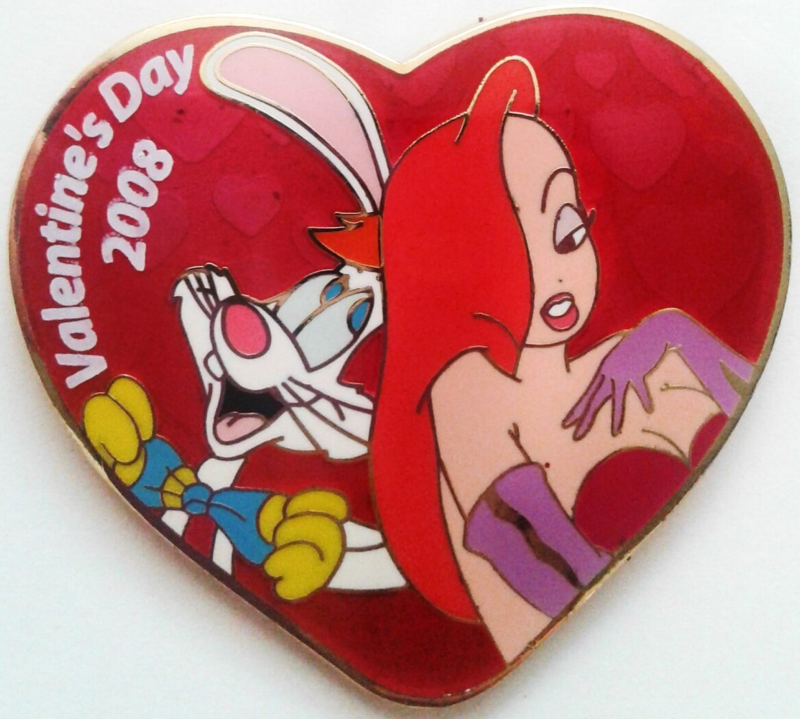 48561 - Jessica and Roger Rabbit - Valentine's Day - Disney Studio ...