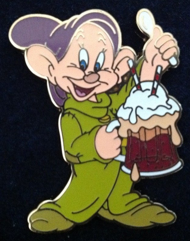 274 - Dopey with Root Beer Float - (PTD) Pin Trader's Delight Series ...