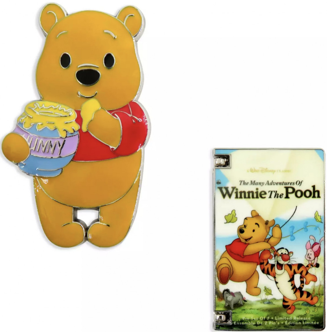 49042 - Winnie the Pooh 2-pin set (5/5) - VHS Collection Series 2 ...
