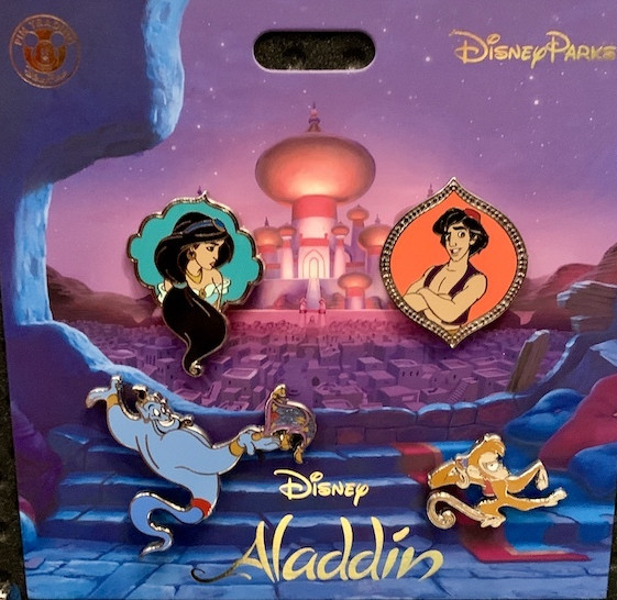 Full set - Aladdin Booster Pack | Pin & Pop