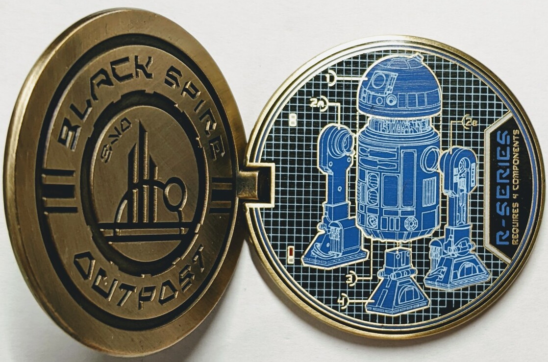 51883 - Droid Depot - Star Wars Galaxy's Edge - Hinged Aurebesh Signs ...