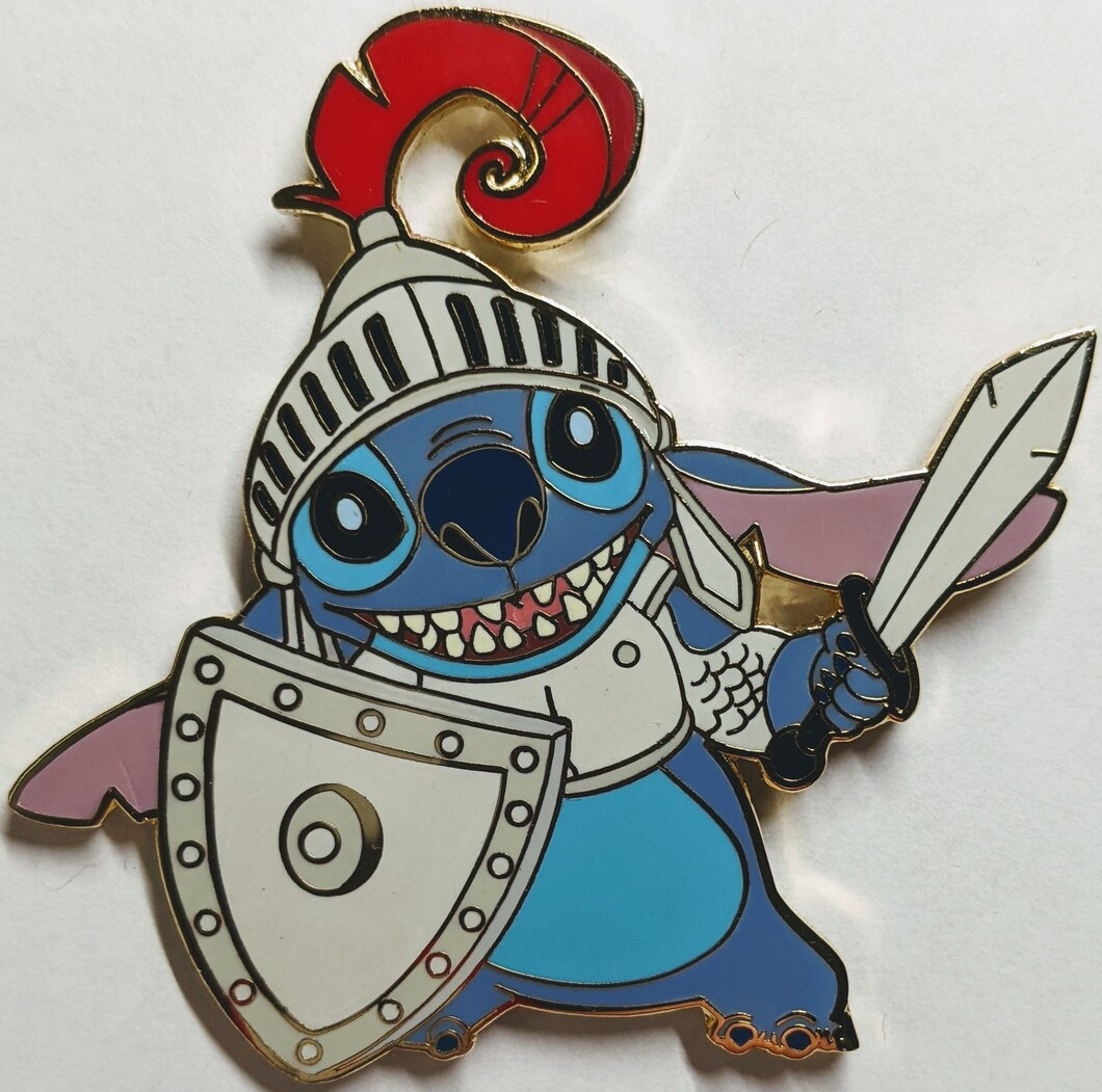 52148 - Knight Stitch - Lilo & Stitch - Disney Auctions Disney Pin