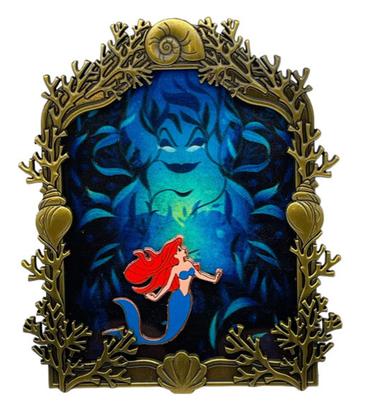 52177 - Ariel and Ursula (Antique Gold) - PinAPalooza Exclusives Neon ...