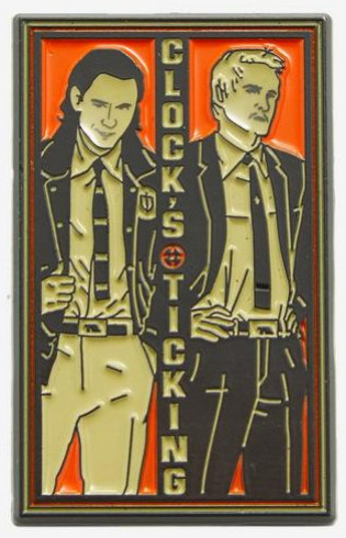 Loki and Mobius Clock's Ticking - Marvel Studios Loki | Pin & Pop