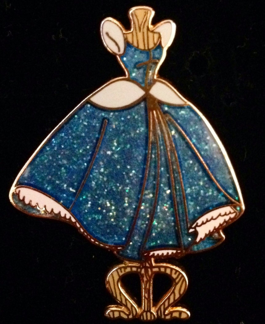 2811 - Cinderella - Princess Dress Stand - Disneyland Resort Disney Pin