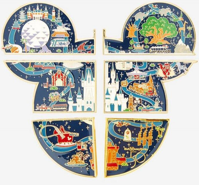 49738 - Complete Set - BoxLunch - Walt Disney World Resort 50th ... 49738 - Complete Set - BoxLunch - Walt Disney World Resort 50th ...