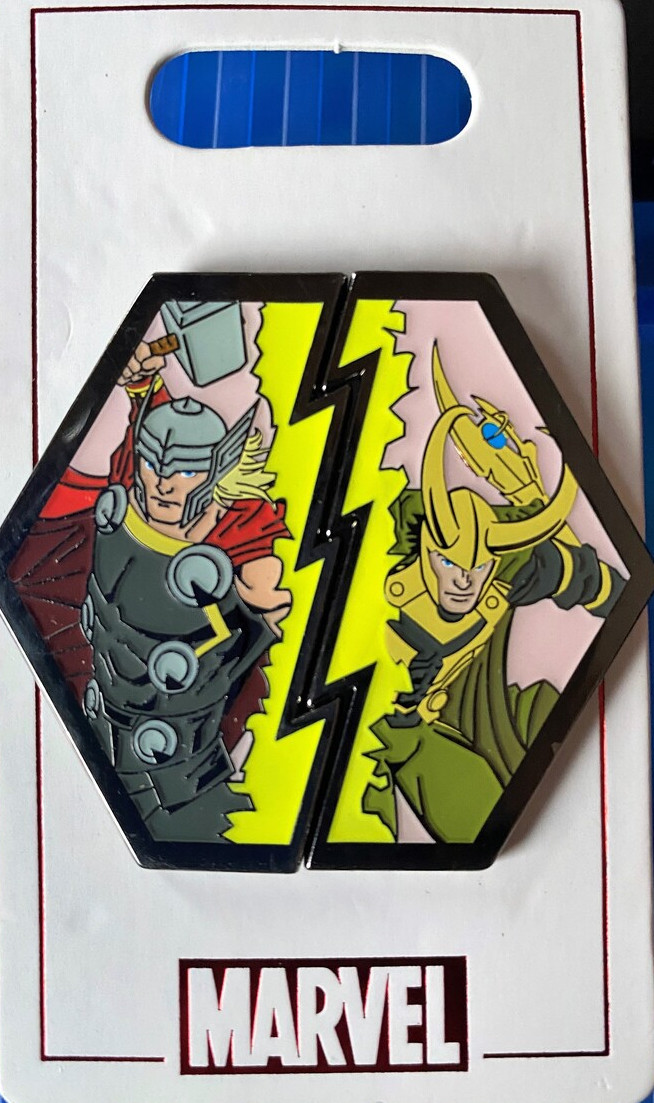 51551 - Thor and Loki - Marvel Avengers - Shanghai Disney Resort Disney Pin