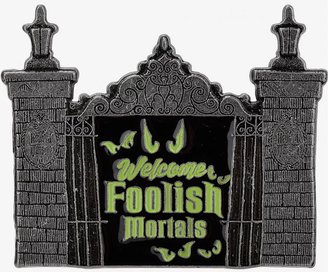 45203 - The Haunted Mansion Entrance Gate - Welcome Foolish Mortals ...