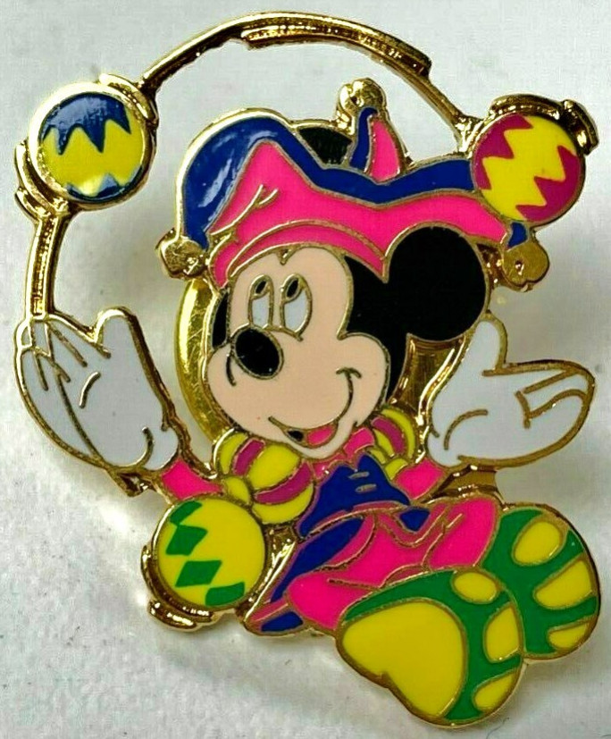 72726 - Mickey Mouse as Jester Juggling (only) - Disneyland Paris 5th ...