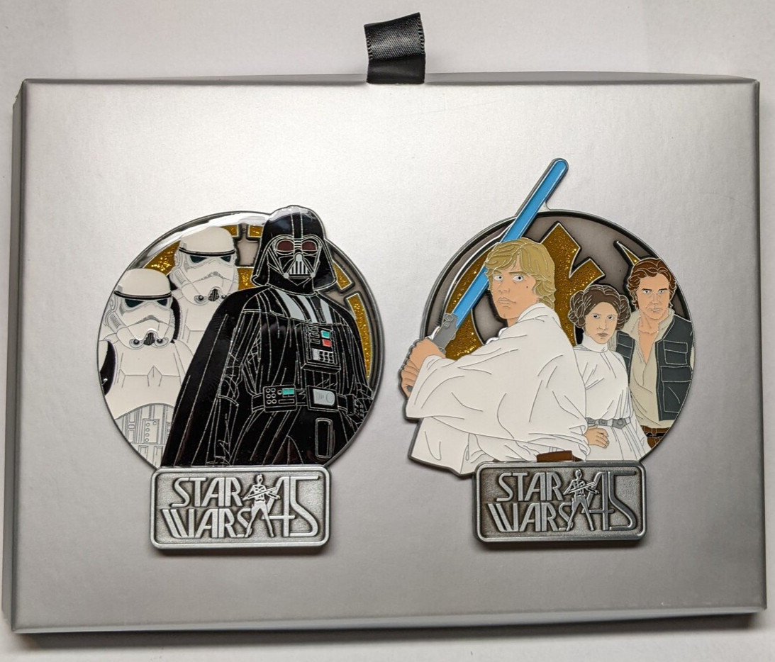 53134 - Star Wars Pin Set: Star Wars 45 JUMBO - Star Wars 45th Anniversary