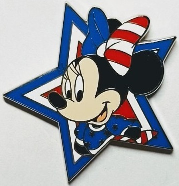 Minnie Mouse - Mickey Mouse & Friends Patriotic Pin Trading Starter Set ...