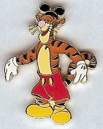 13658 - Tigger dressed as Mickey Mouse - Winnie the Pooh - Disneyland ...