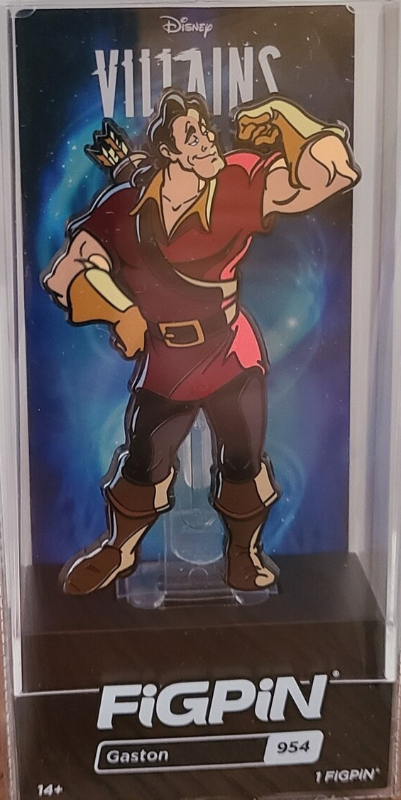54179 - Gaston (954) - FigPin - Disney Villains - FiGPiN Disney Pin