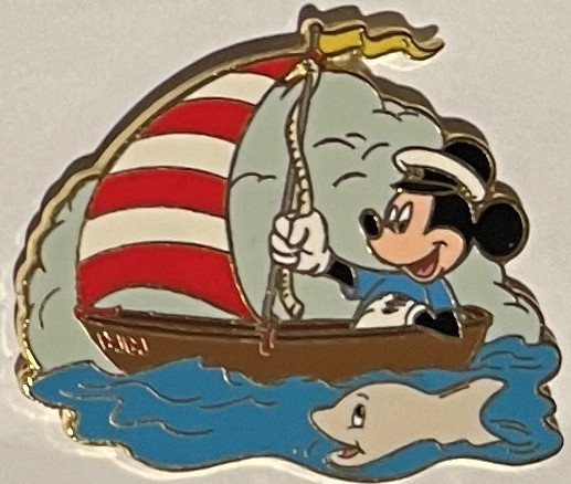54186 - Sailing - Walt Disney 100th Year - Mickey Mouse - Disney Store ...