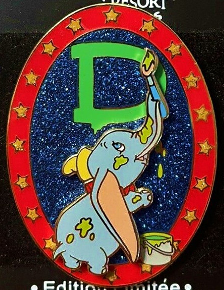54188 - Dumbo - D - Paris Letters of Walt Disney Series - Disneyland ...