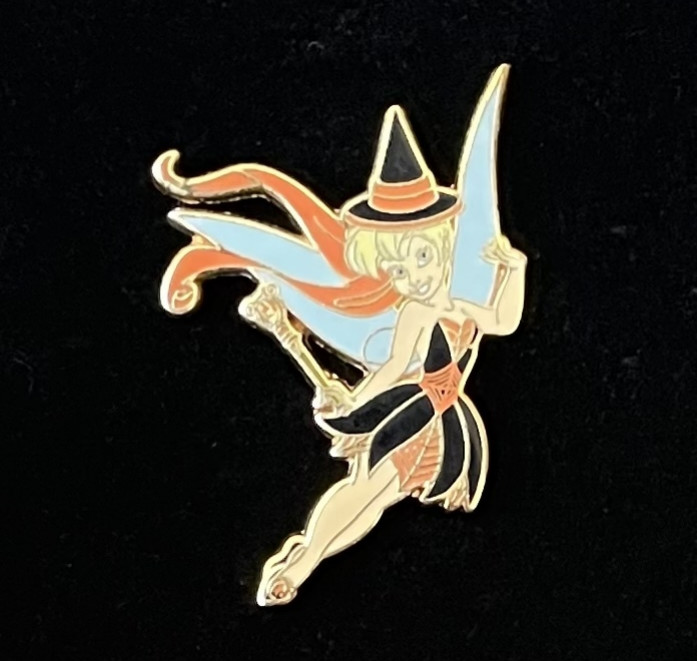 55614 - Tinker Bell Flying as a Halloween Witch - 2010 Halloween ...