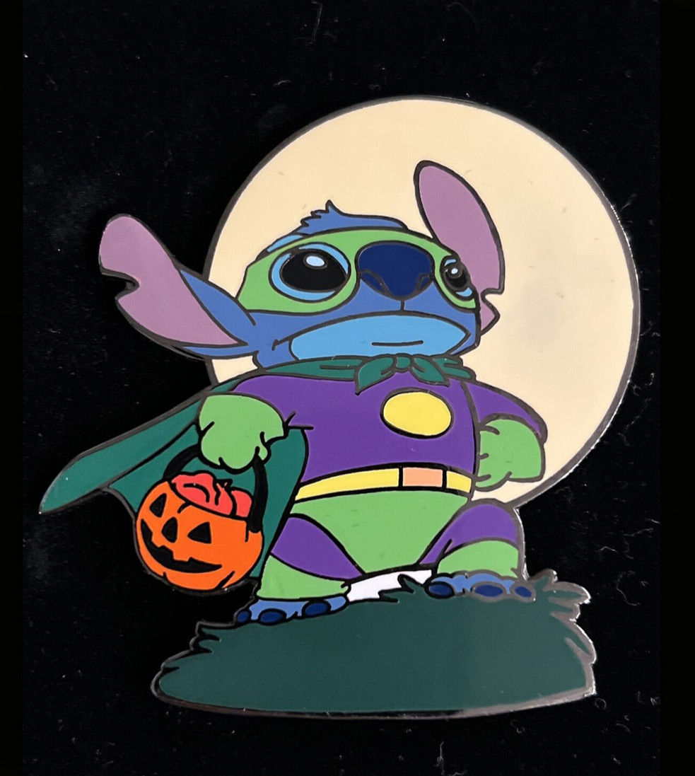 56465 - Superhero - Stitch Halloween Set - Disney Auctions Disney Pin