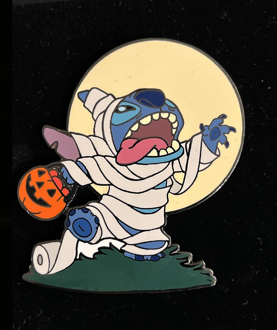 56461 - Mummy - Stitch Halloween Set - Disney Auctions Disney Pin